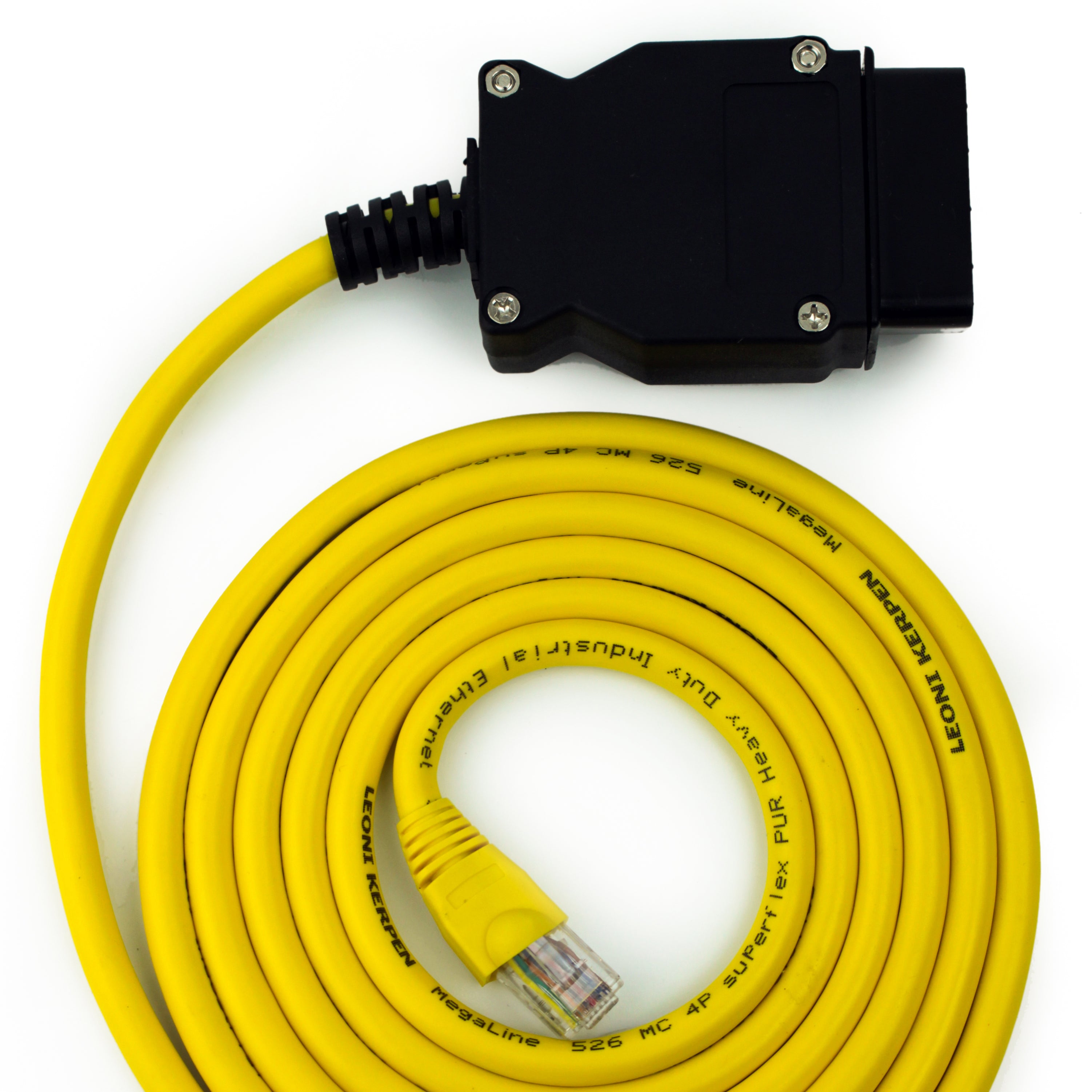 OHP BMW ENET OBD to Ethernet E-SYS Cable | RJ45 to 16 Pin Diagnostic C ...